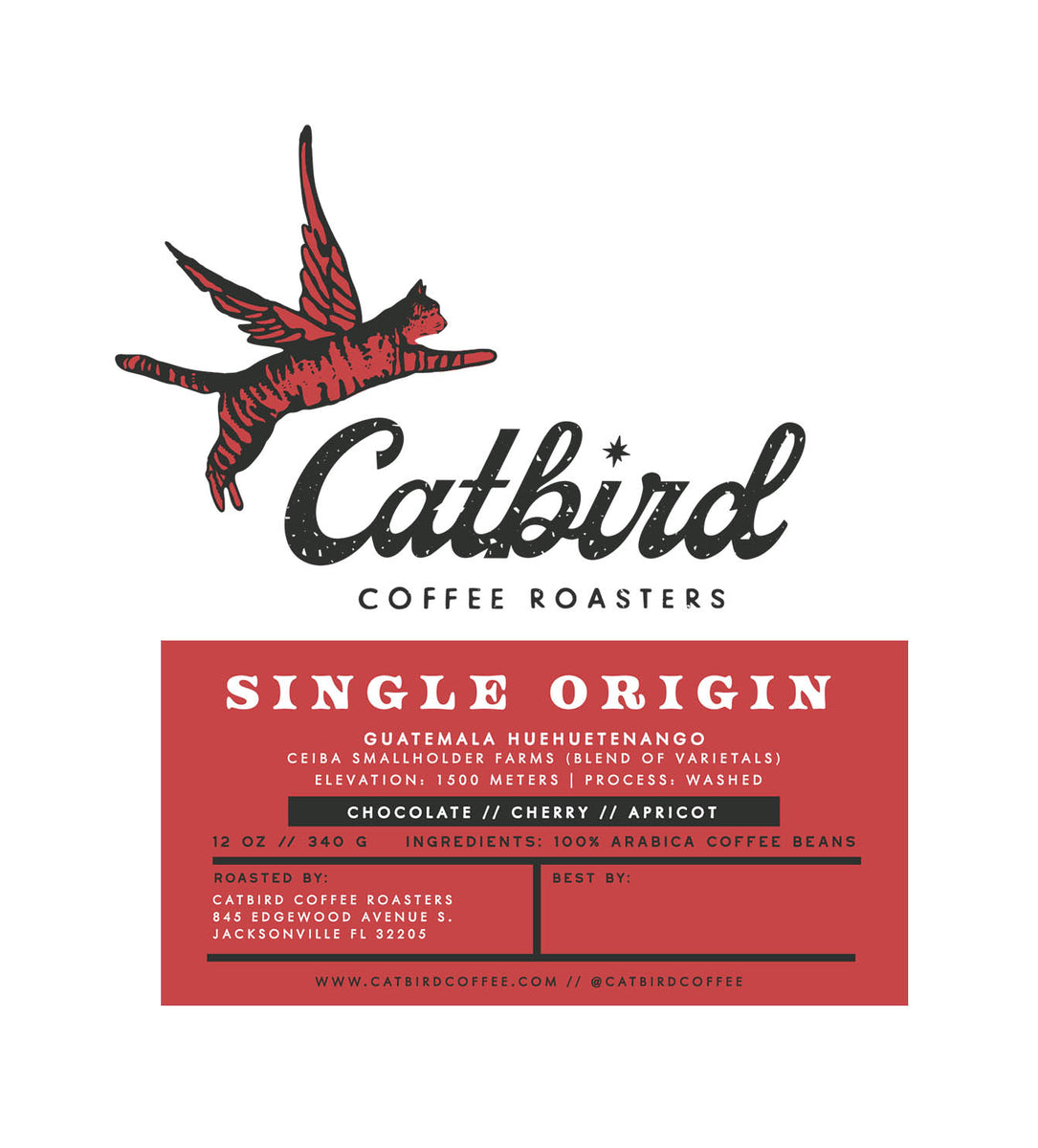 Single Origin - Guatemala - Huehuetenango – Catbird Coffee Roasters